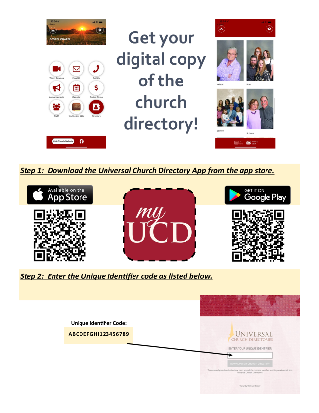 Centerville Baptist Mobile Directory