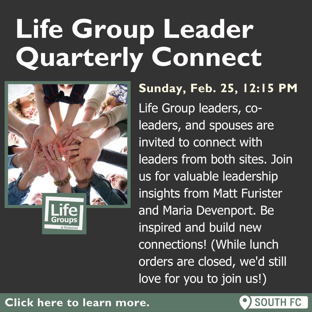 Weekly Connect | February 23