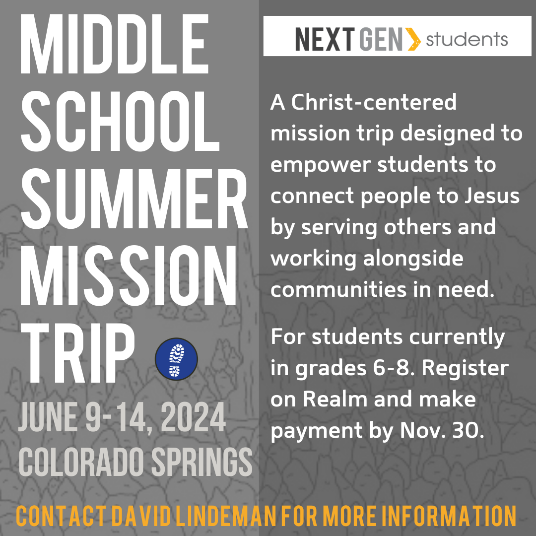 2024 Summer Mission Trips