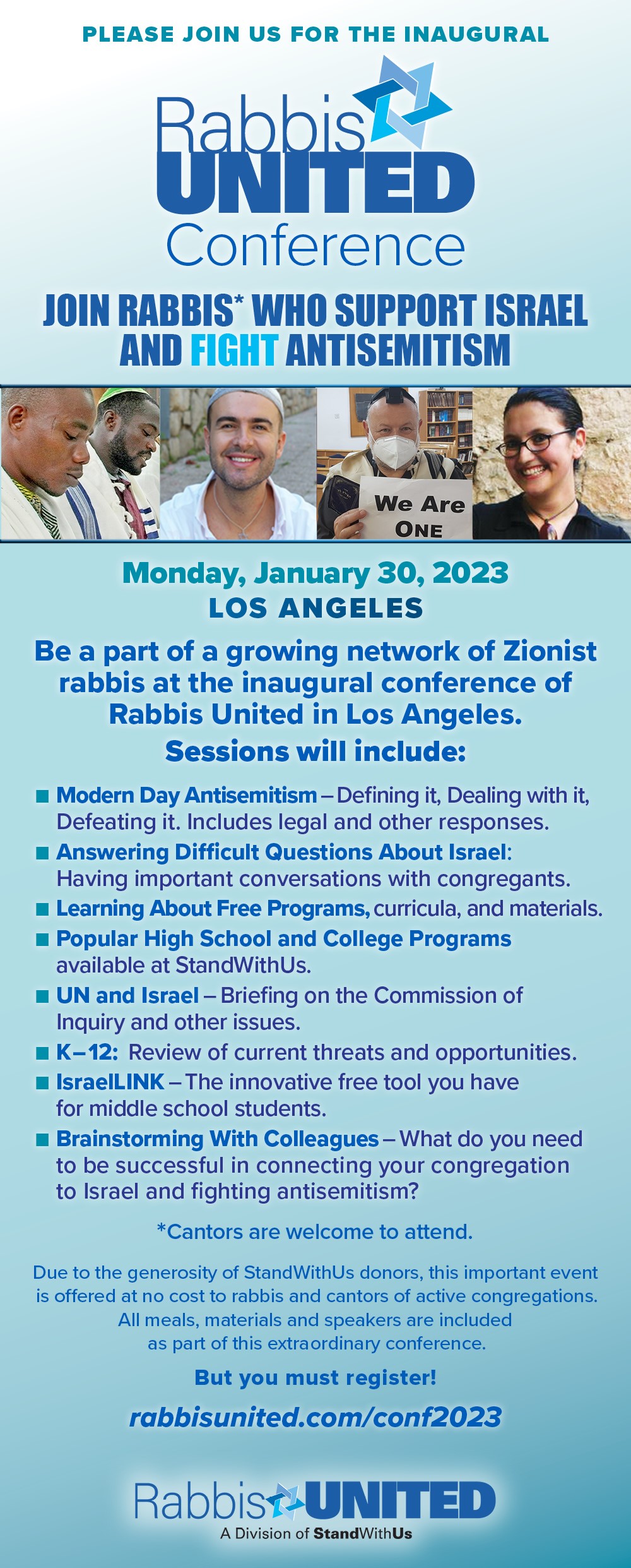 Rabbis Conference In 3 Weeks! l Free Educational Resources | and More!