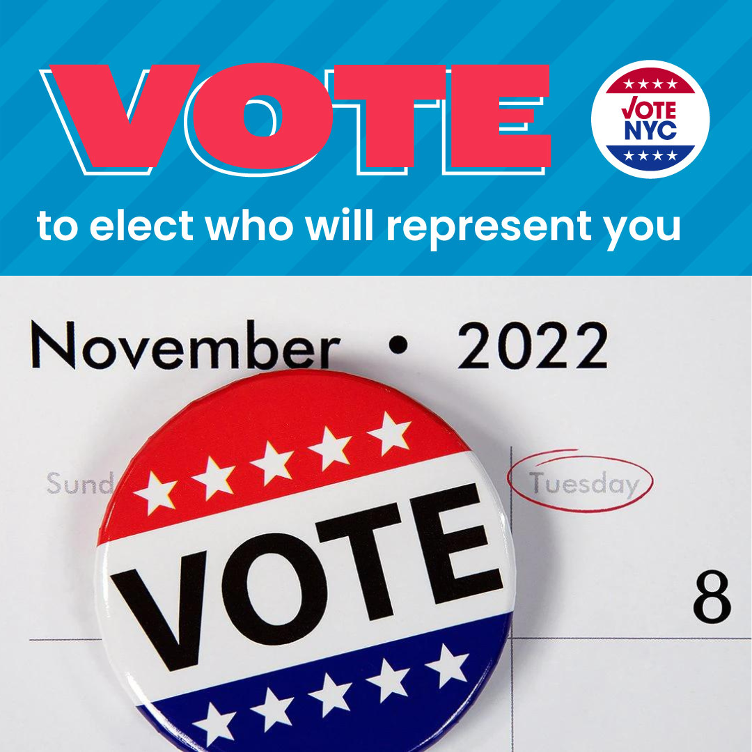 TODAY is Election Day!