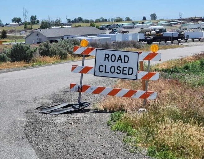 Changes ahead on E Frontage Road N & Bob Barton Road! - I-84 South ...