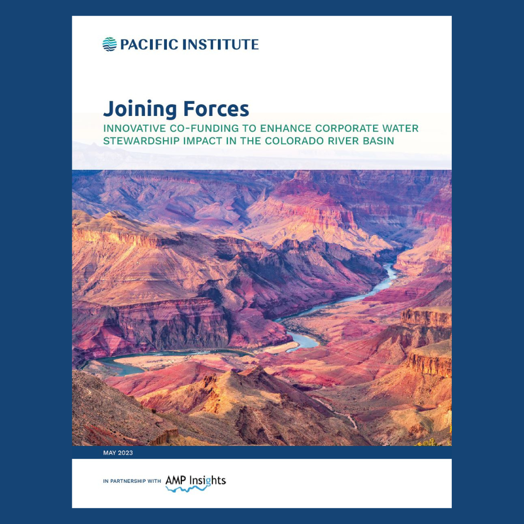 WEBINAR | Webinar on Co-Funding Water Stewardship Projects in the ...