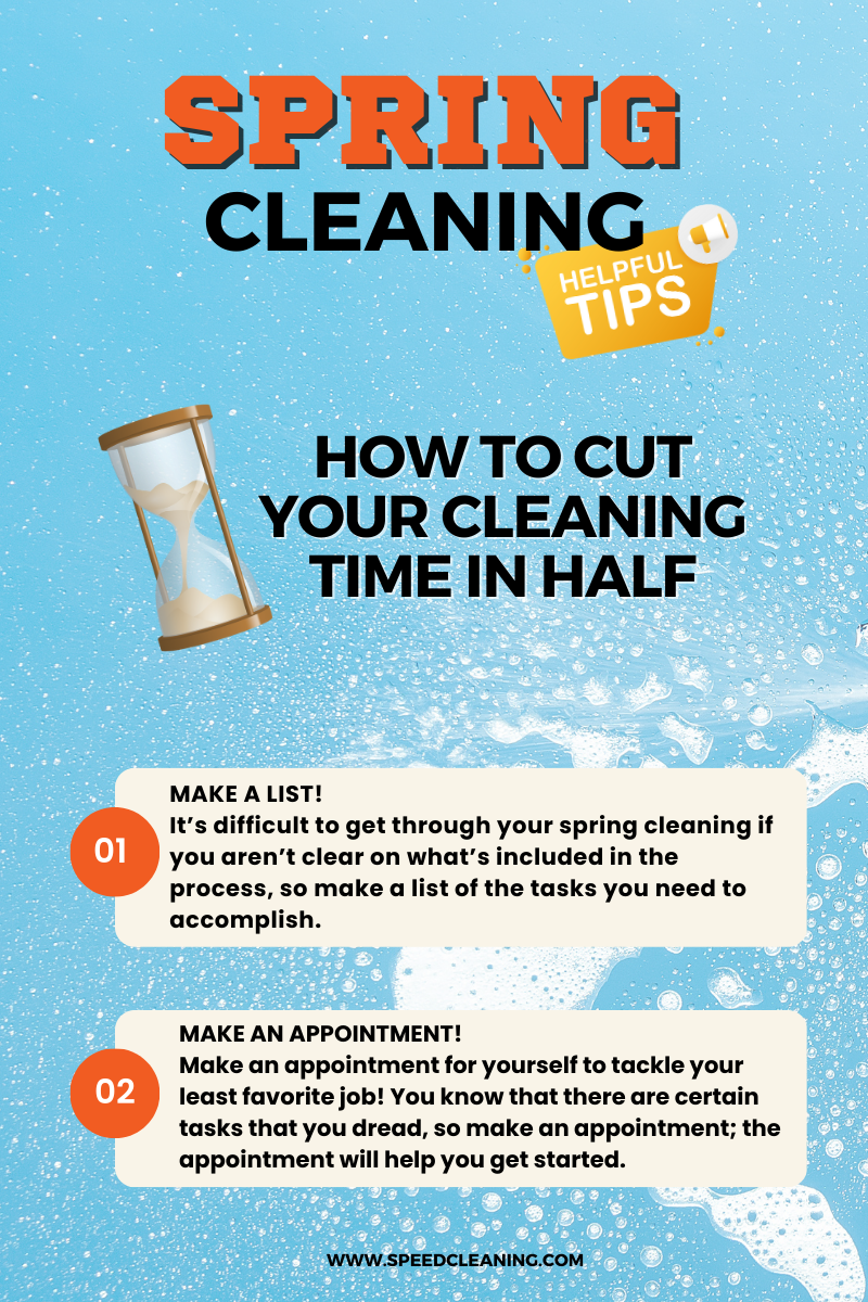 FUN Spring Cleaning starts with Speed Cleaning!