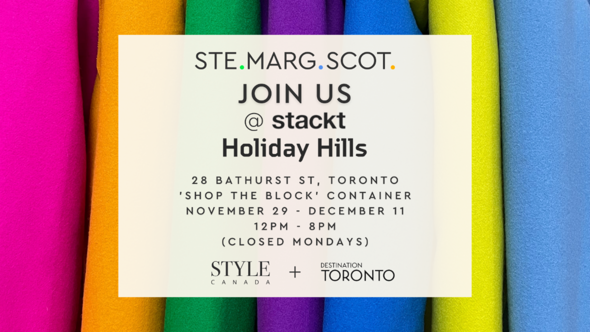 POP by ourSteMargScot Pop-Up at Stackt Market's Holiday Hills
