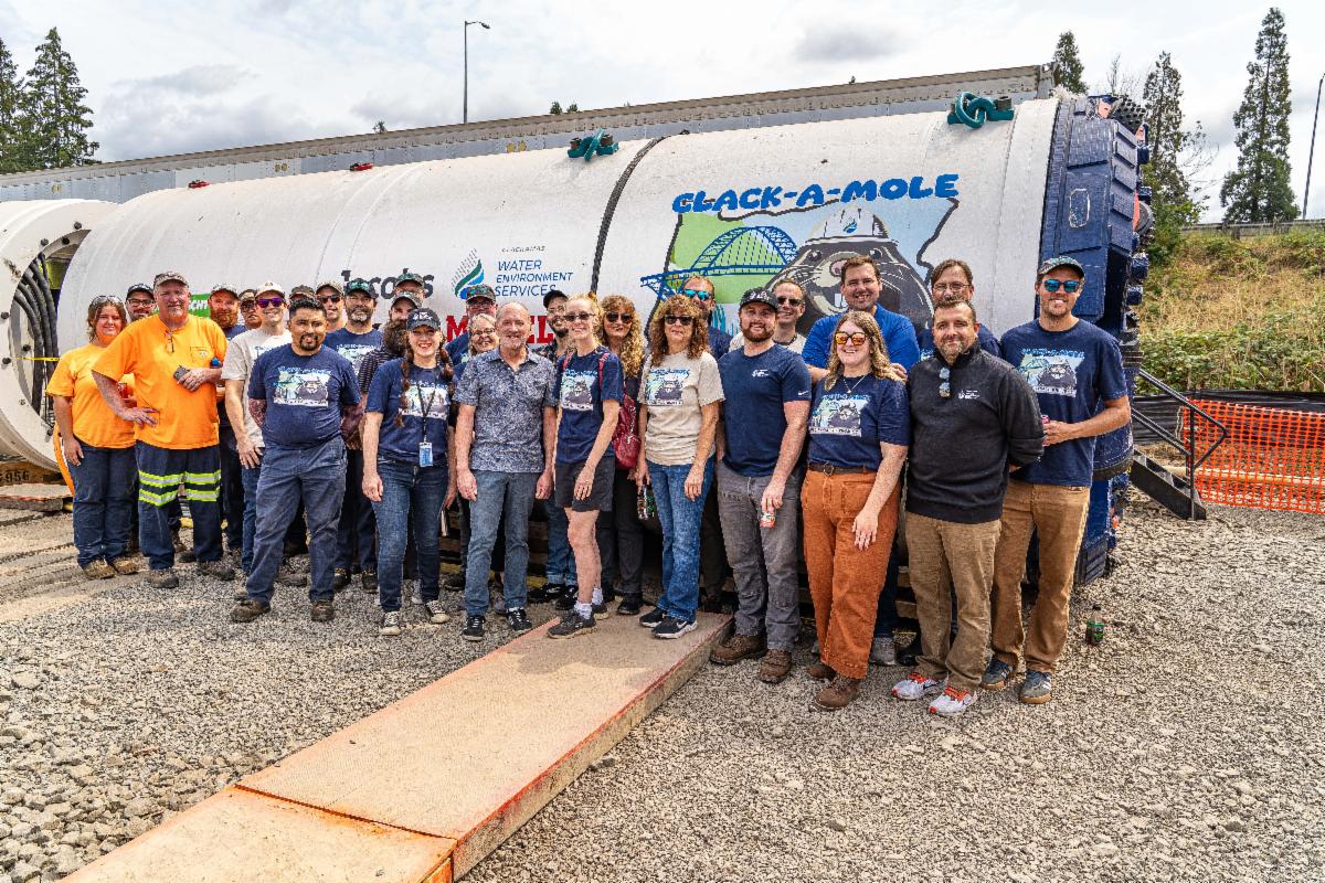 WES Tunnel Boring Machine Retrieval