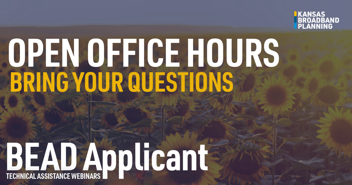 Open Office Hours: BEAD Applicants