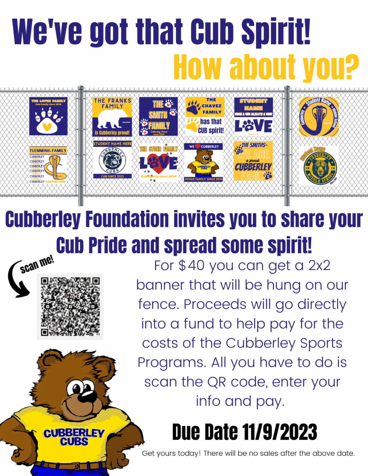 Cubberley Connection Online -- Nov. 1, 2023