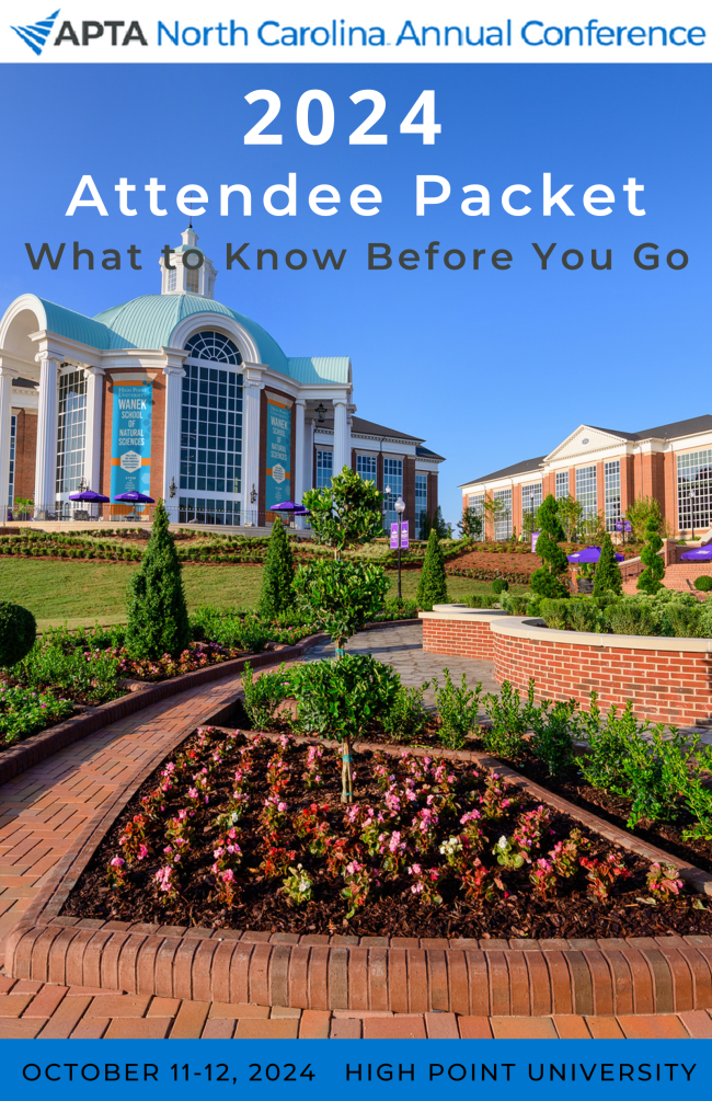 2024 APTA NC Annual Conference Attendee Packet