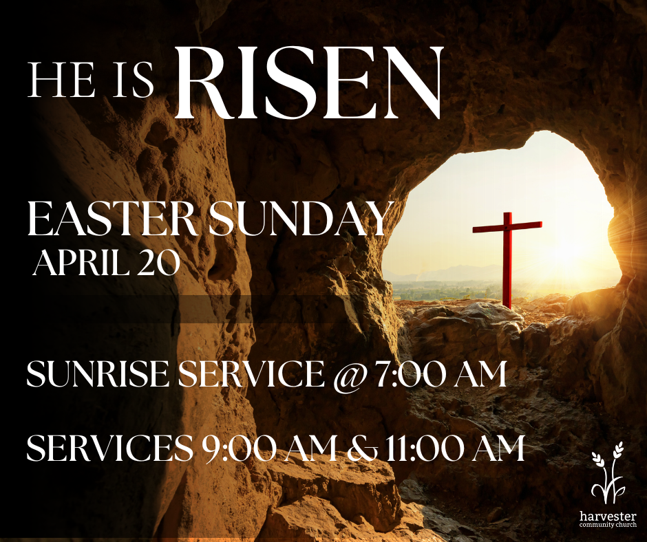 Easter Events at Harvester - April 18, 2025 Evening Edition