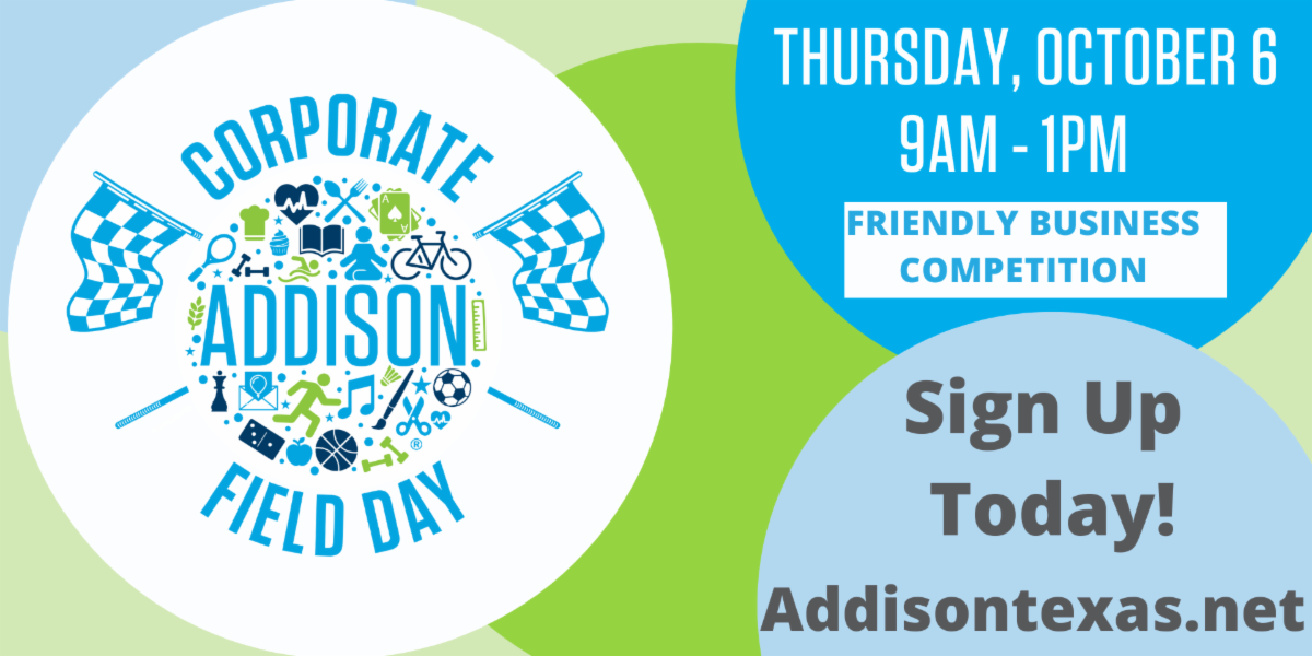 Addison Corporate Field Day is October 6