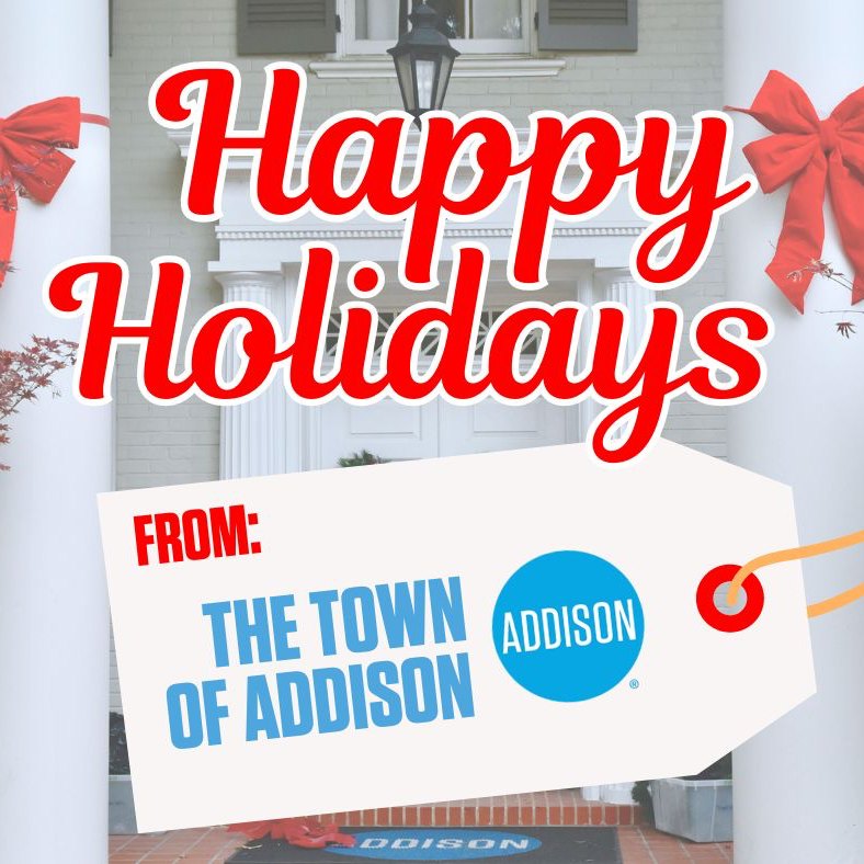 Here's your Weekly Update from the Town of Addison 12.22.23