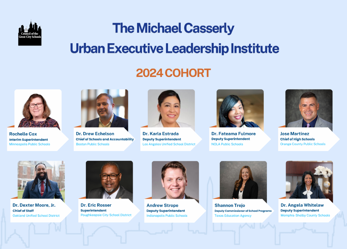 Casserly Leadership Institute Unveils Second Cohort