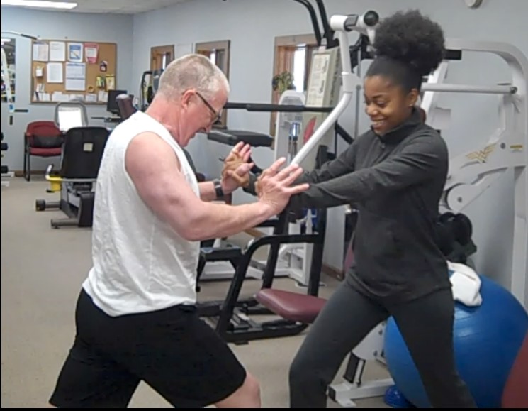 Manual Resistance, Dan Riley, and work from this year's intern