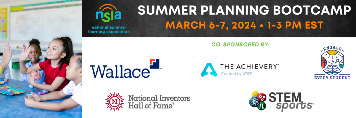 Register for NSLA's FREE Summer Planning Bootcamp March 6-7