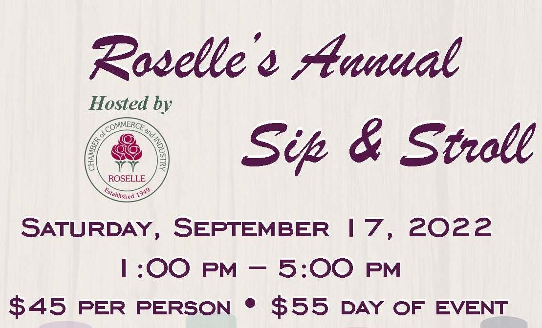 News from the Village of Roselle - September 15, 2022