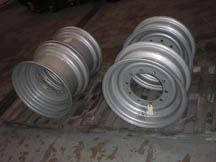 Used, Guaranteed Wheel Rims & Foam Filled Tires and Wheels