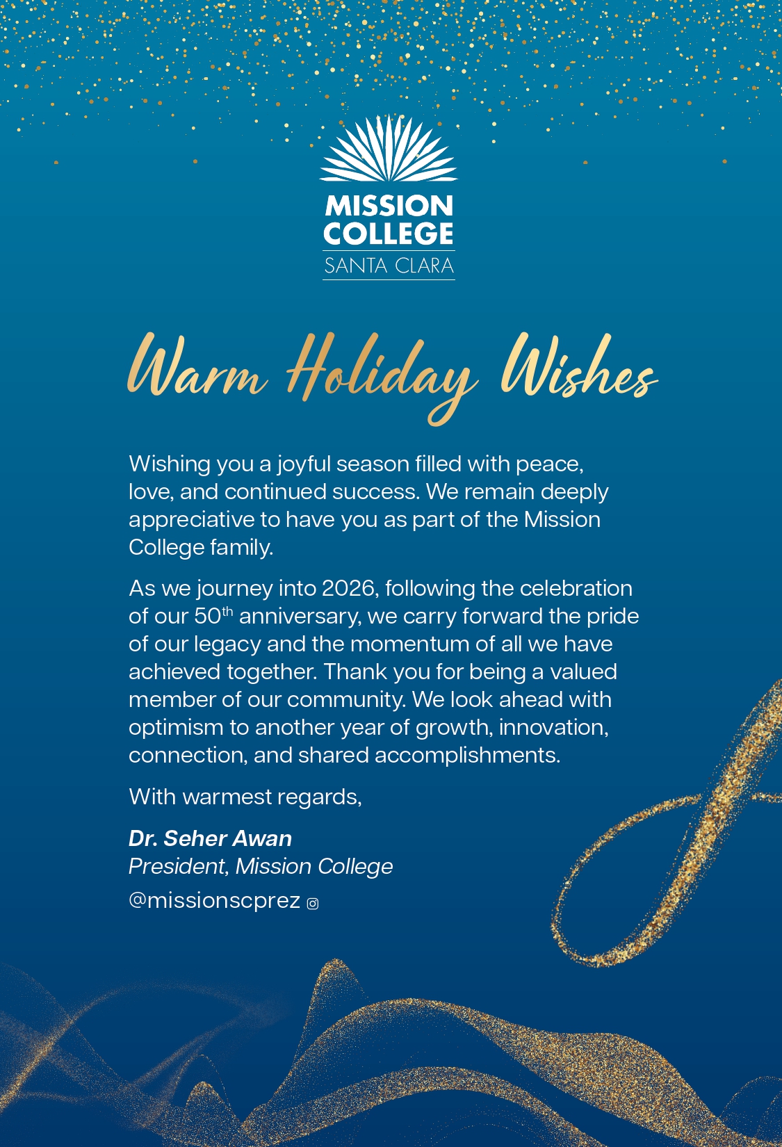 Wishing You a Joyful Holiday Season