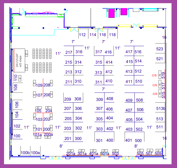 Exhibitor Load In and Setup Details for Super Cincy Expo Vol. 2!