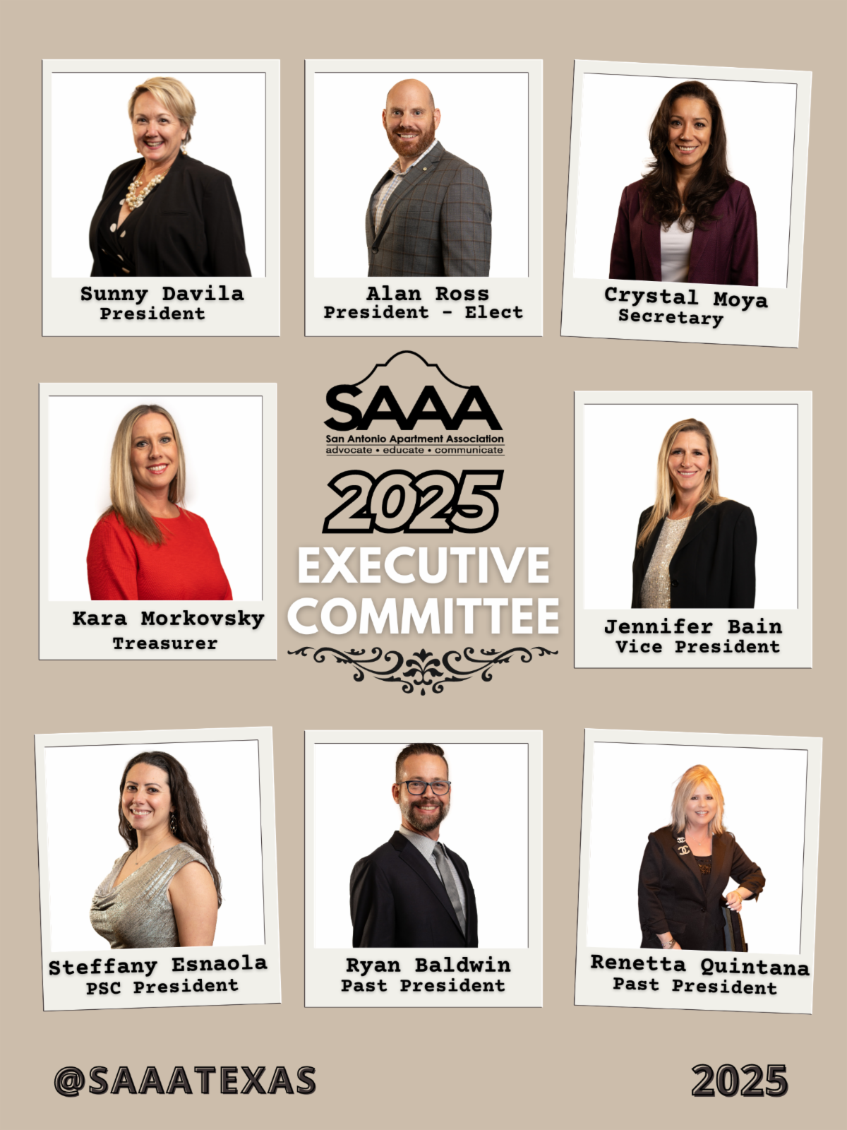 Announcing the 2025 SAAA Board of Directors Slate!