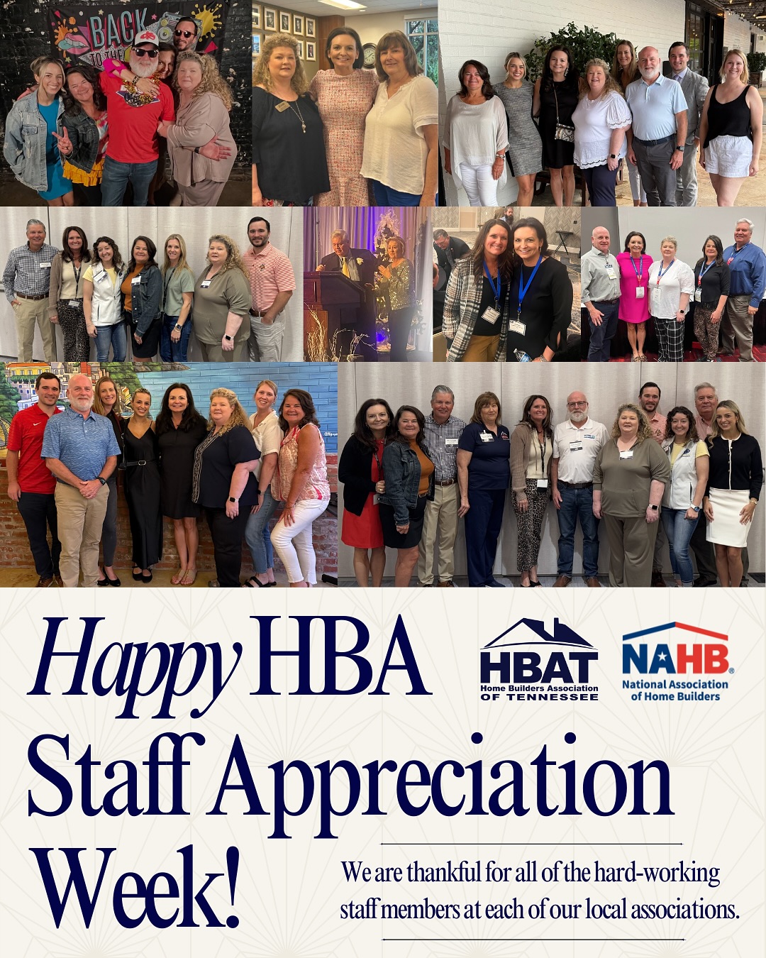 HBA Staff Appreciation, Local Events, NAHB News, & More!