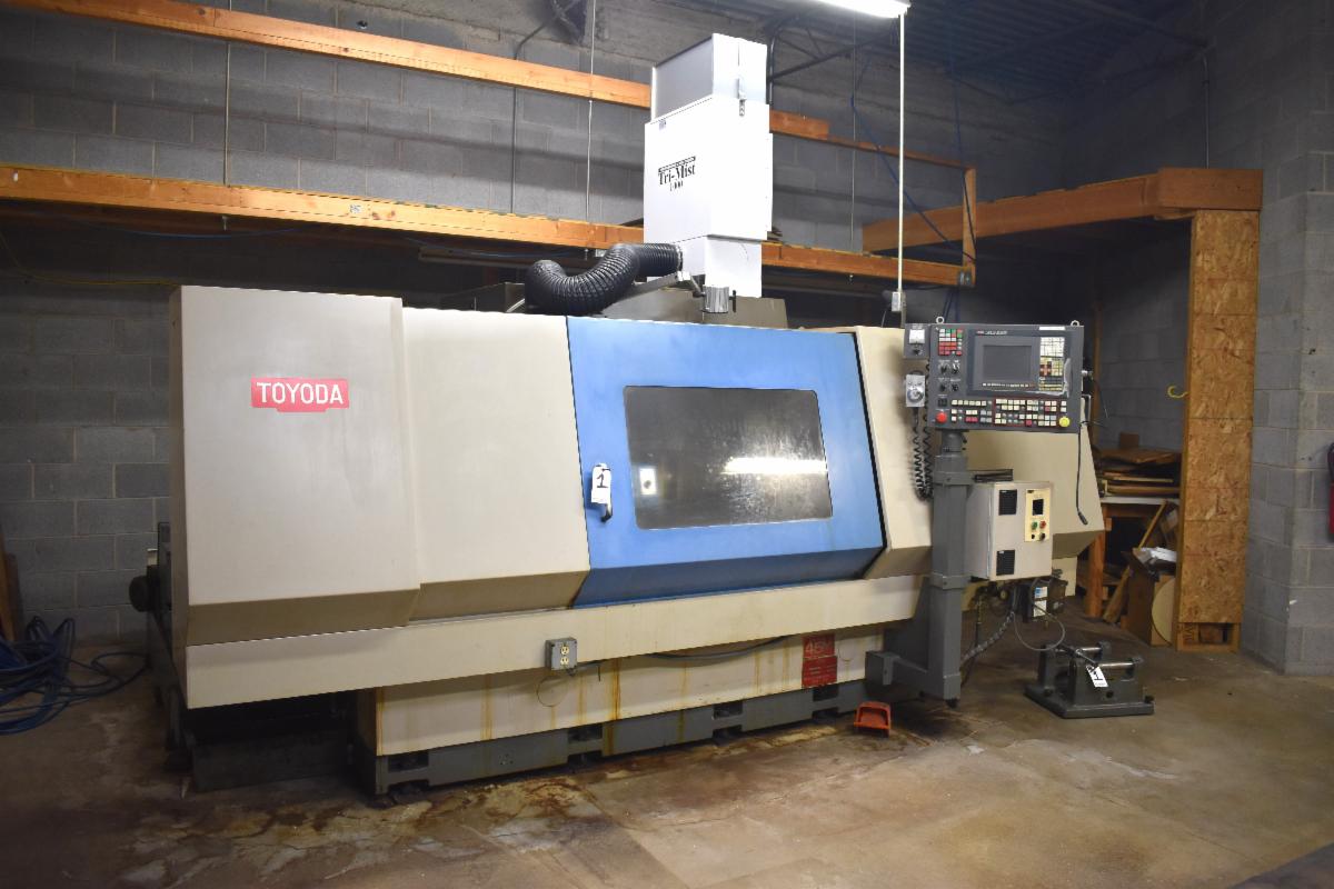 Sale Ends Tomorrow - CNC Machine Shop - Featuring 2000 Toyoda Model GU4 ...