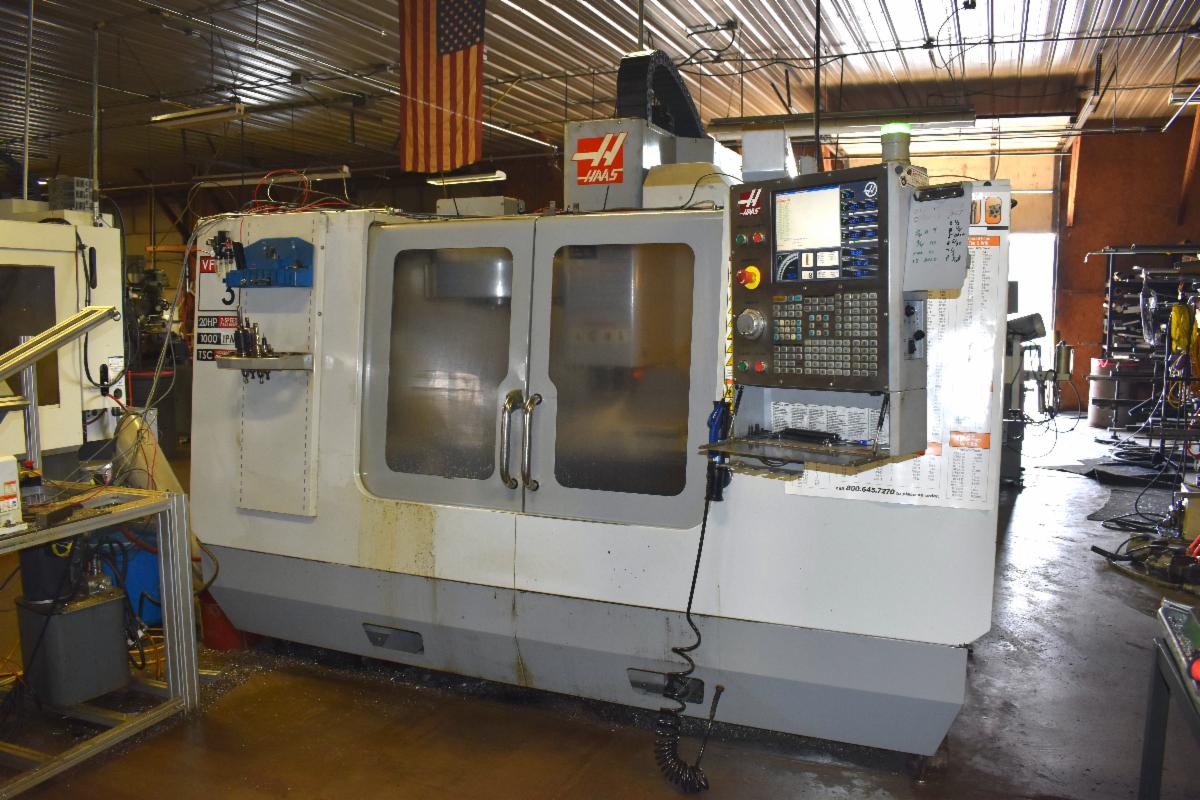 Sale Ends Tomorrow! - Excess to the Operations of NJ Tech, Inc. - CNC Machine Shop - Featuring ...