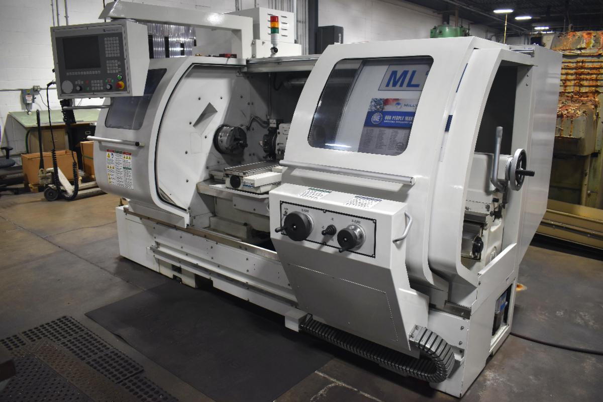 Online Auction - 2015 Milltronics ML16 CNC Lathe, 600 Lathes CNC Lathe ...