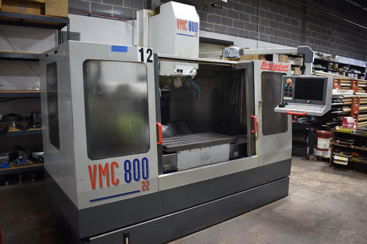 Online Auction - As late As 2022 - CNC Machine Shop - No Longer Needed ...