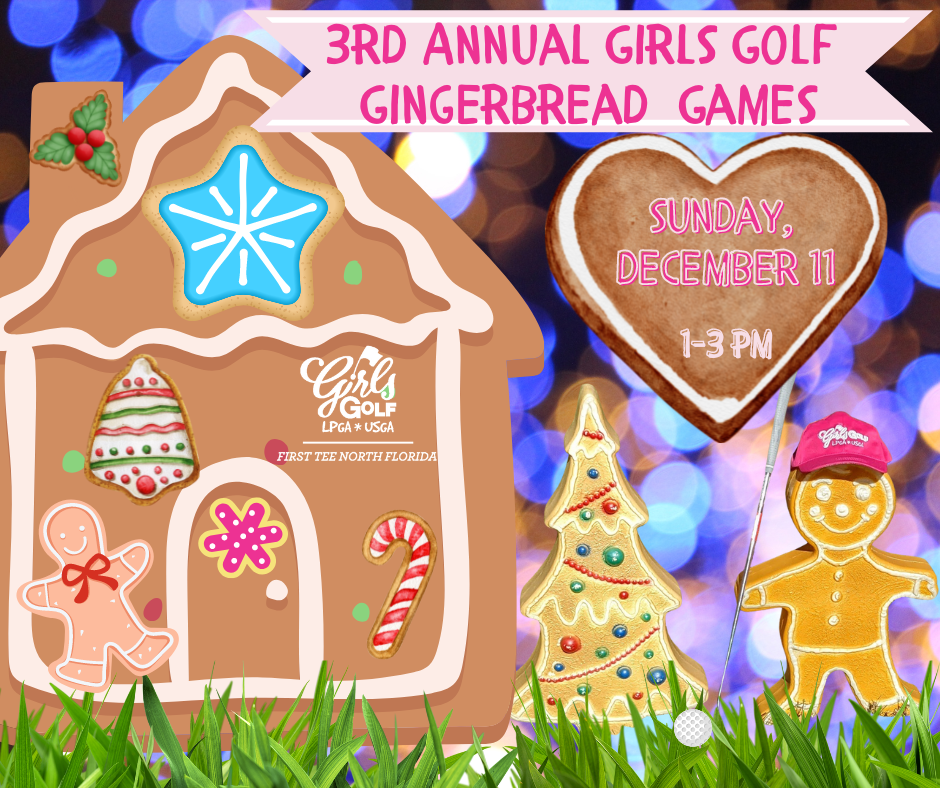 Girls Golf Gingerbread Games Holiday Party - Sign up Monday!