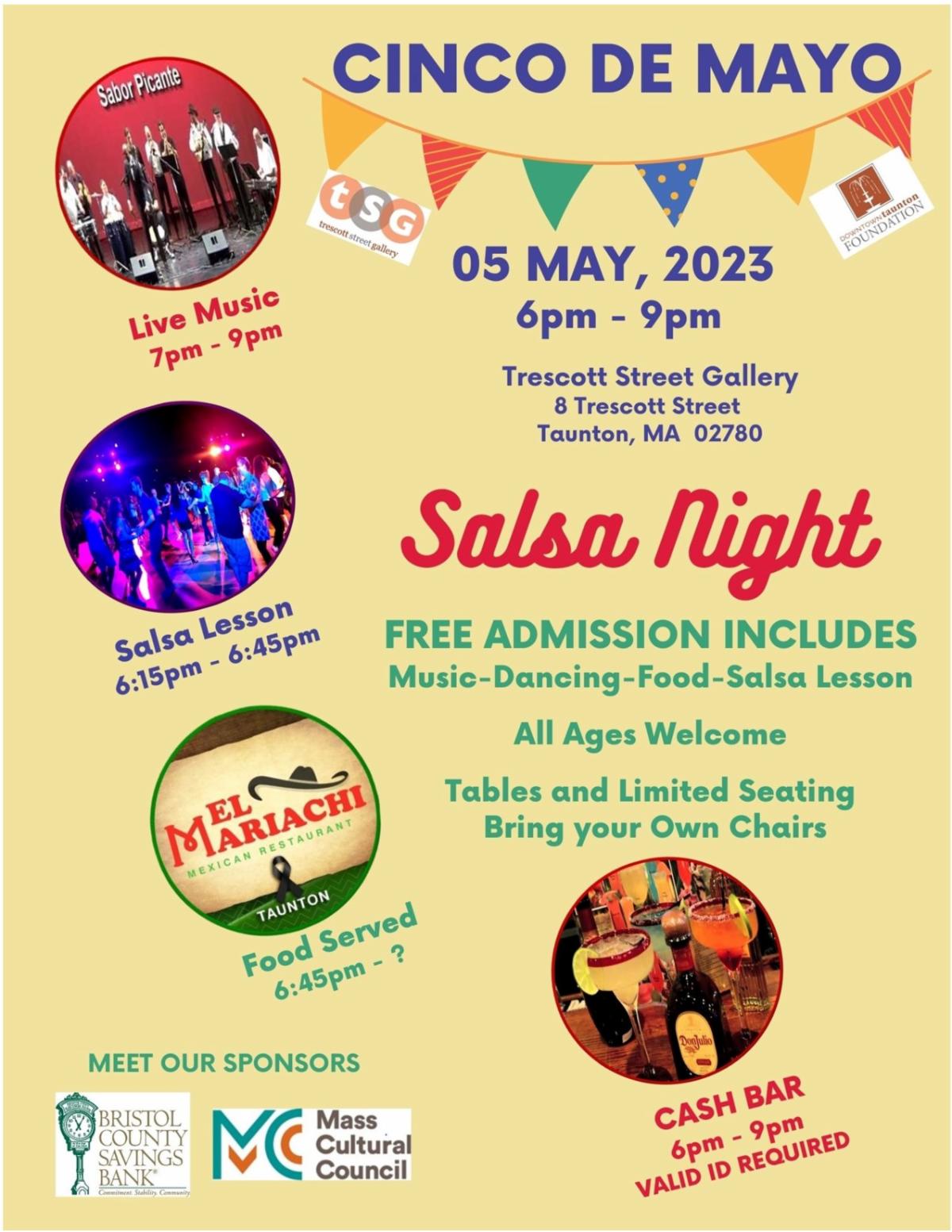 Celebrate Cinco De Mayo / May Art Classes Start / Opening Reception ...