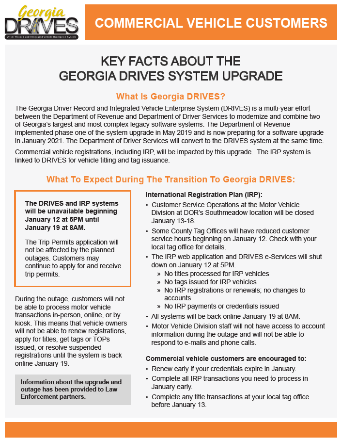 Your bi-weekly DRIVES update