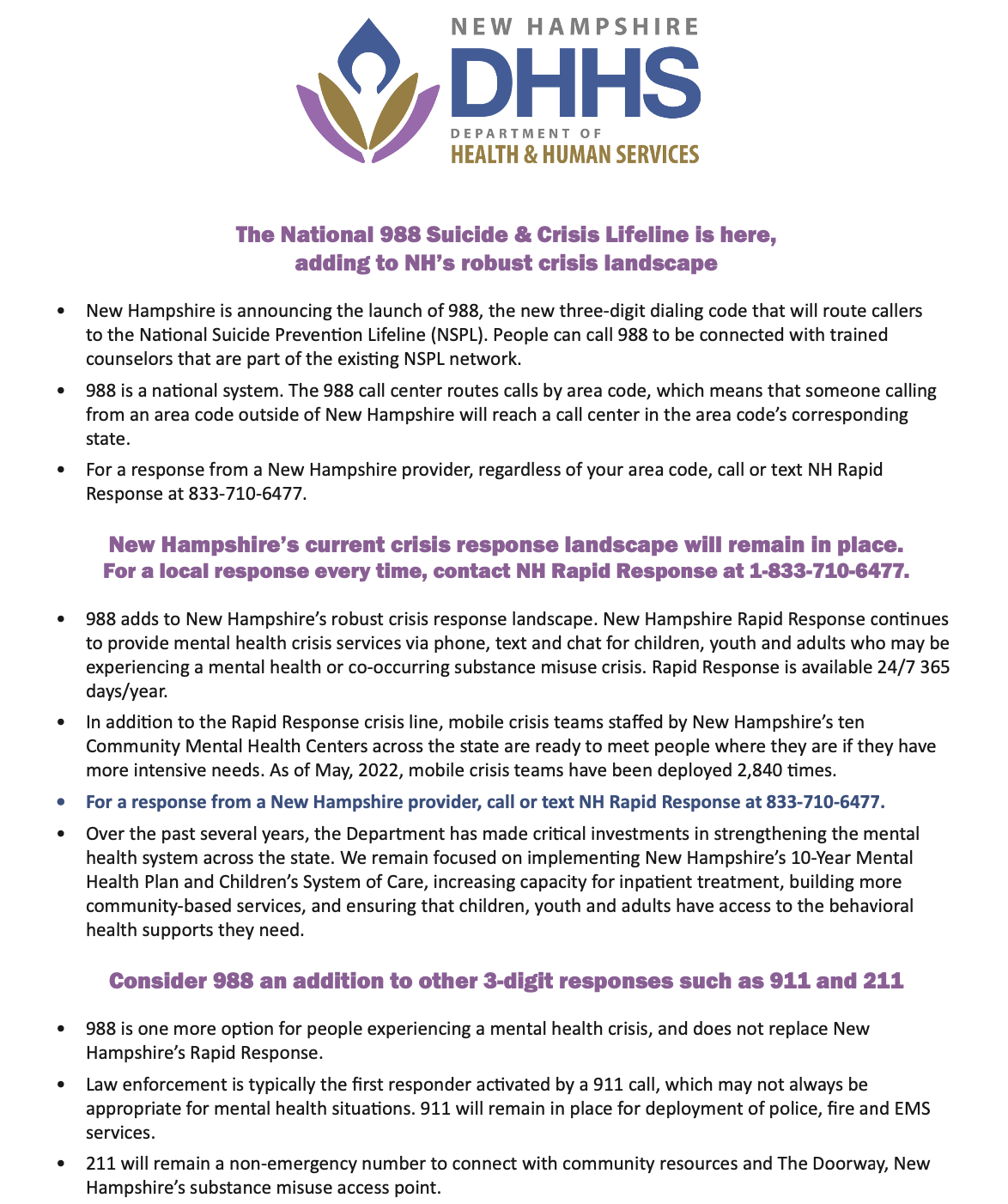 July 15, 2022 NAMI NH ENews