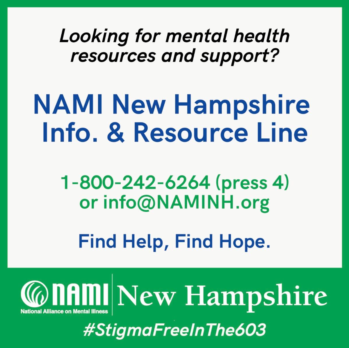 July 15, 2022 NAMI NH ENews
