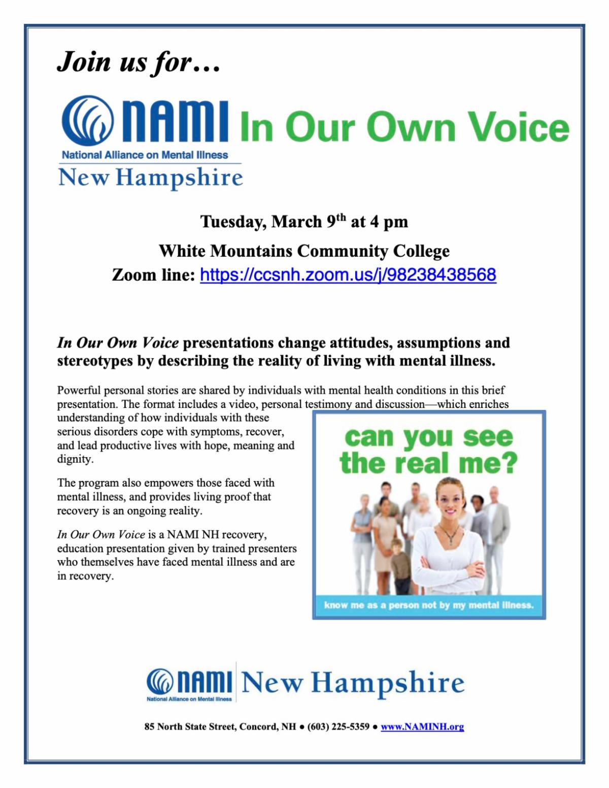 March 1, 2021 NAMI NH ENews