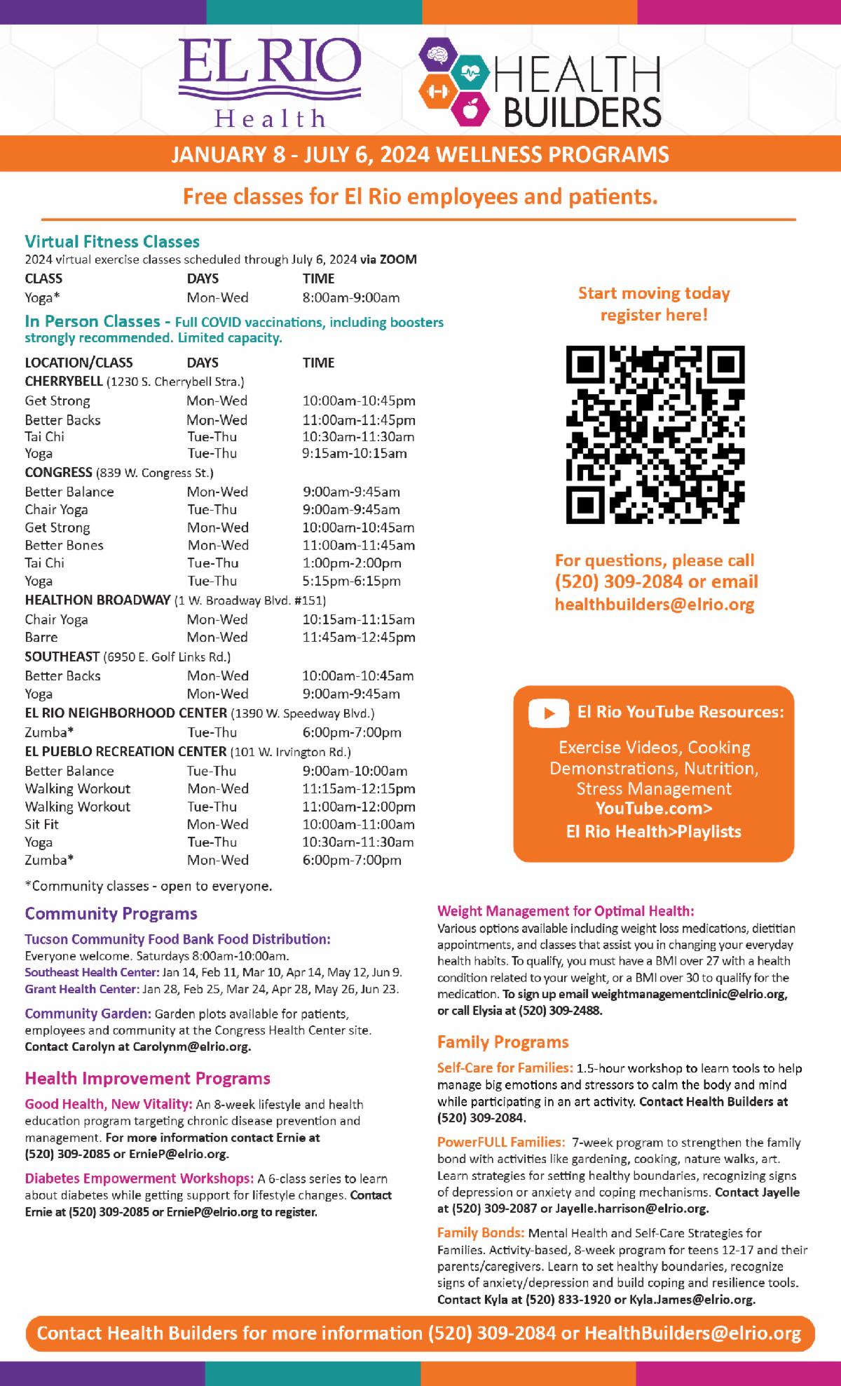 El Rio Happenings E-Newsletter - December 2023