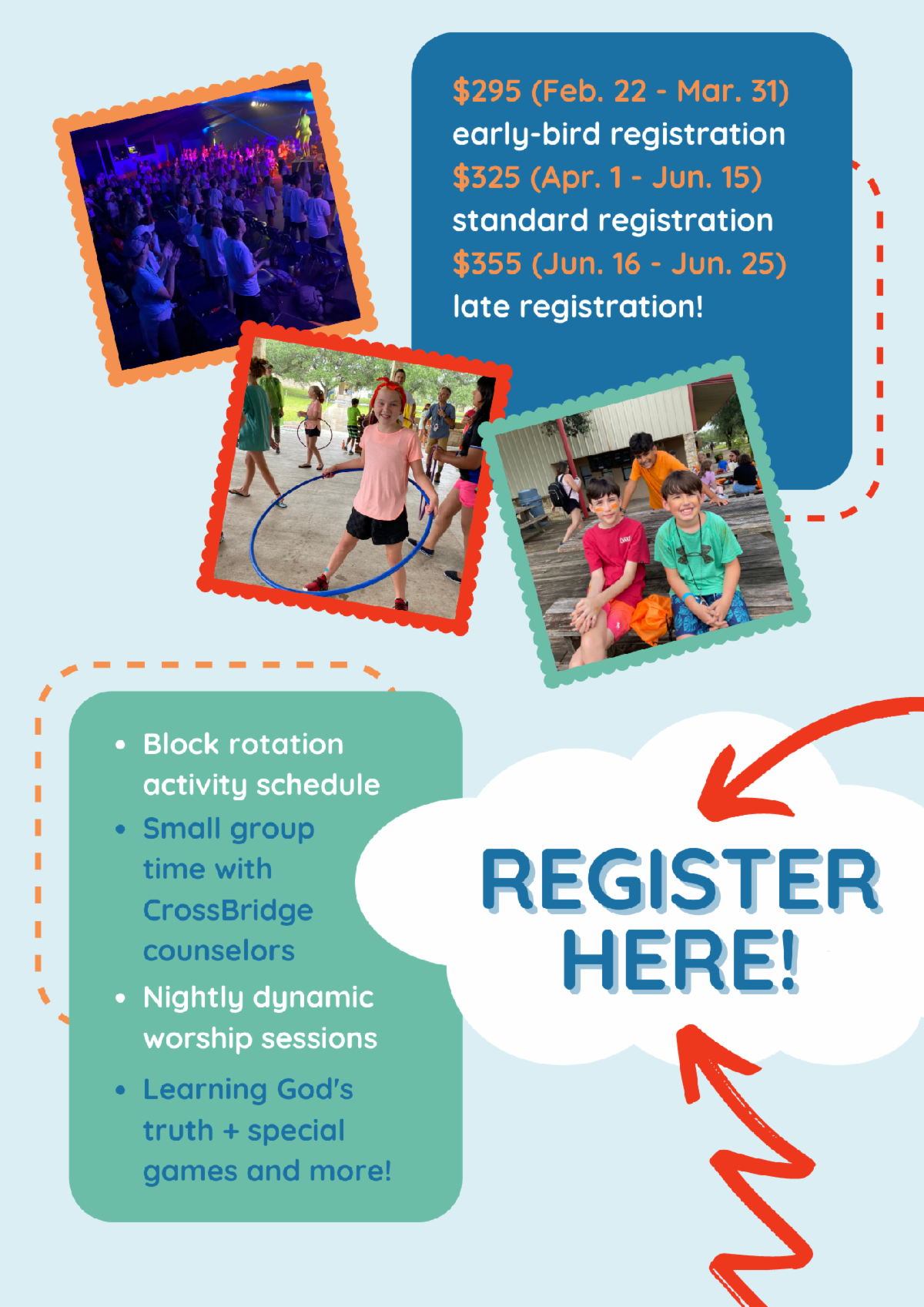 Registration OPEN for Kids Camp!