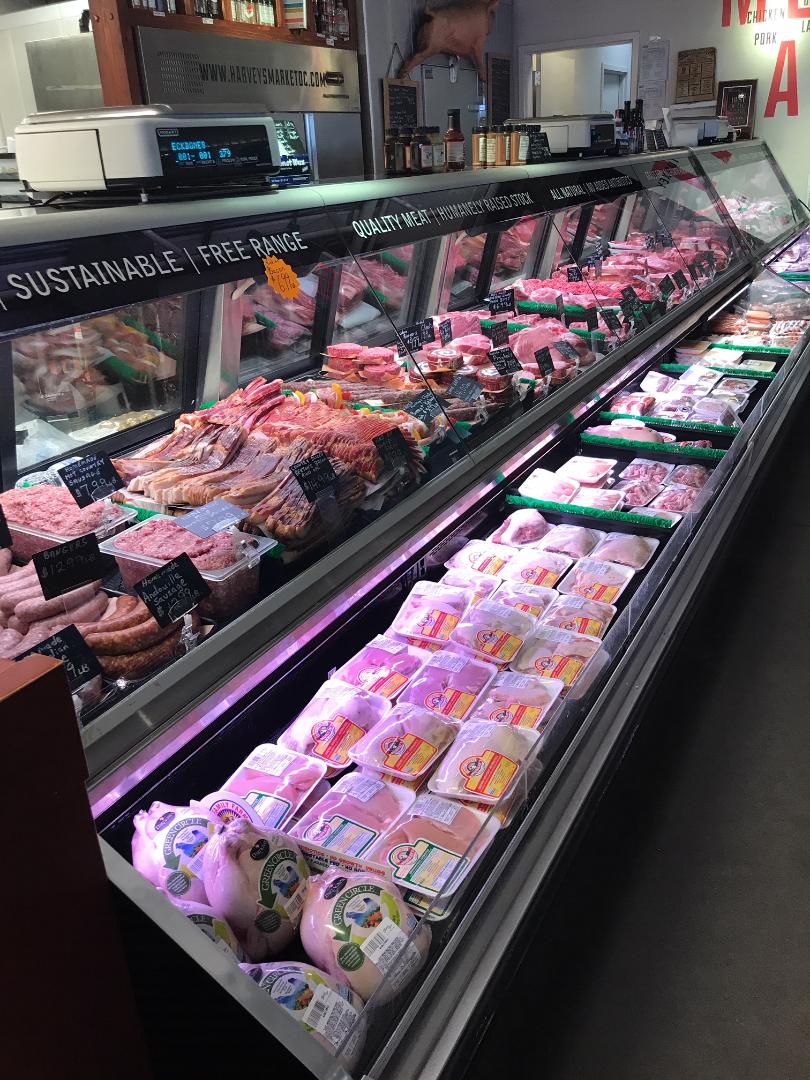Assorted solid muscle and custom Beef Patties