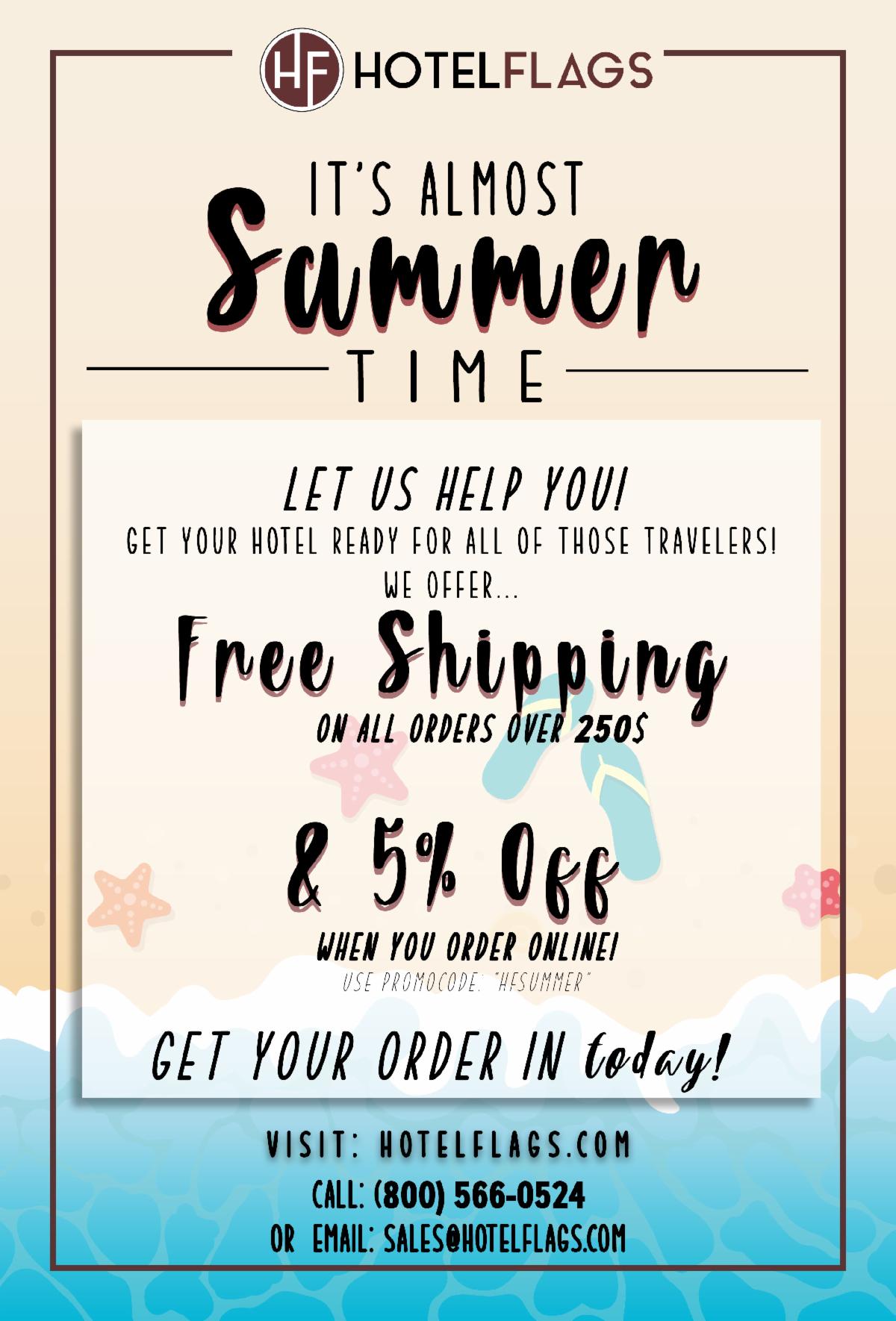 Summer Is Just around the corner!