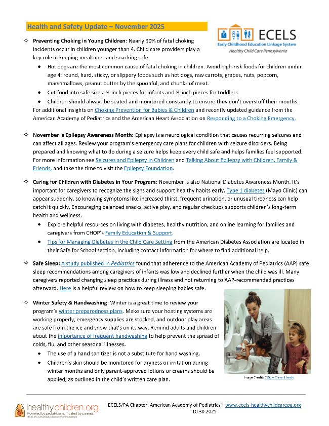 ELRC Regions 1 & 2 ECE Learning Alliance Meeting Recap! - November 2025