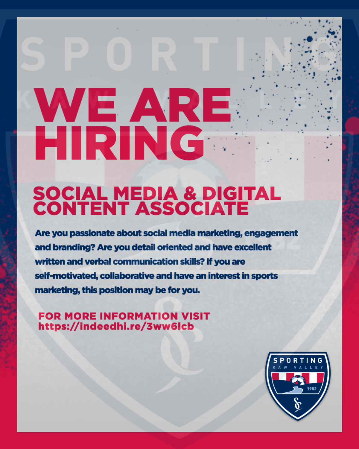 Check out the Latest News from Sporting Kaw Valley Soccer