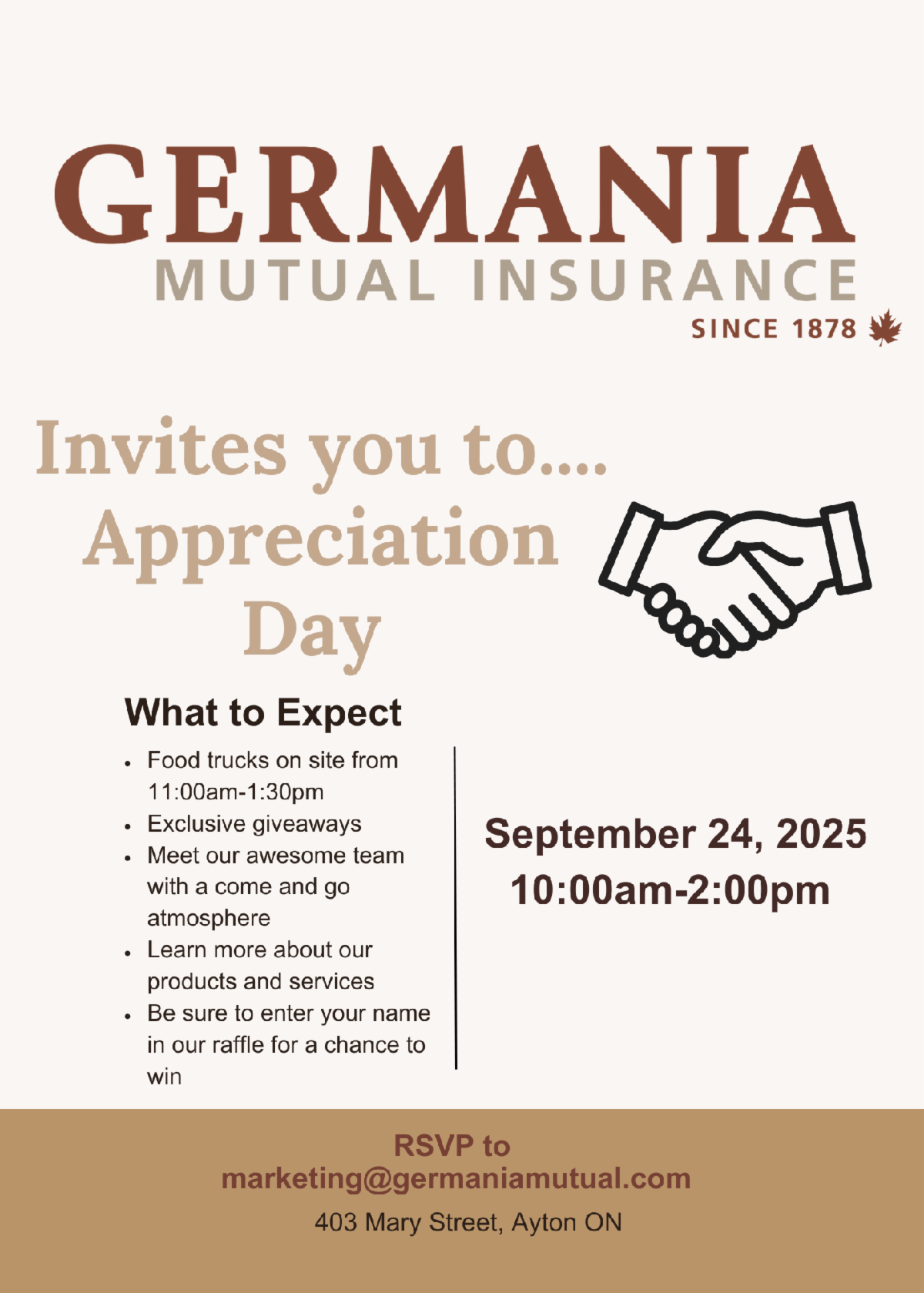 G-Talk 25-15 - Germania Mutual - Appreciation Day