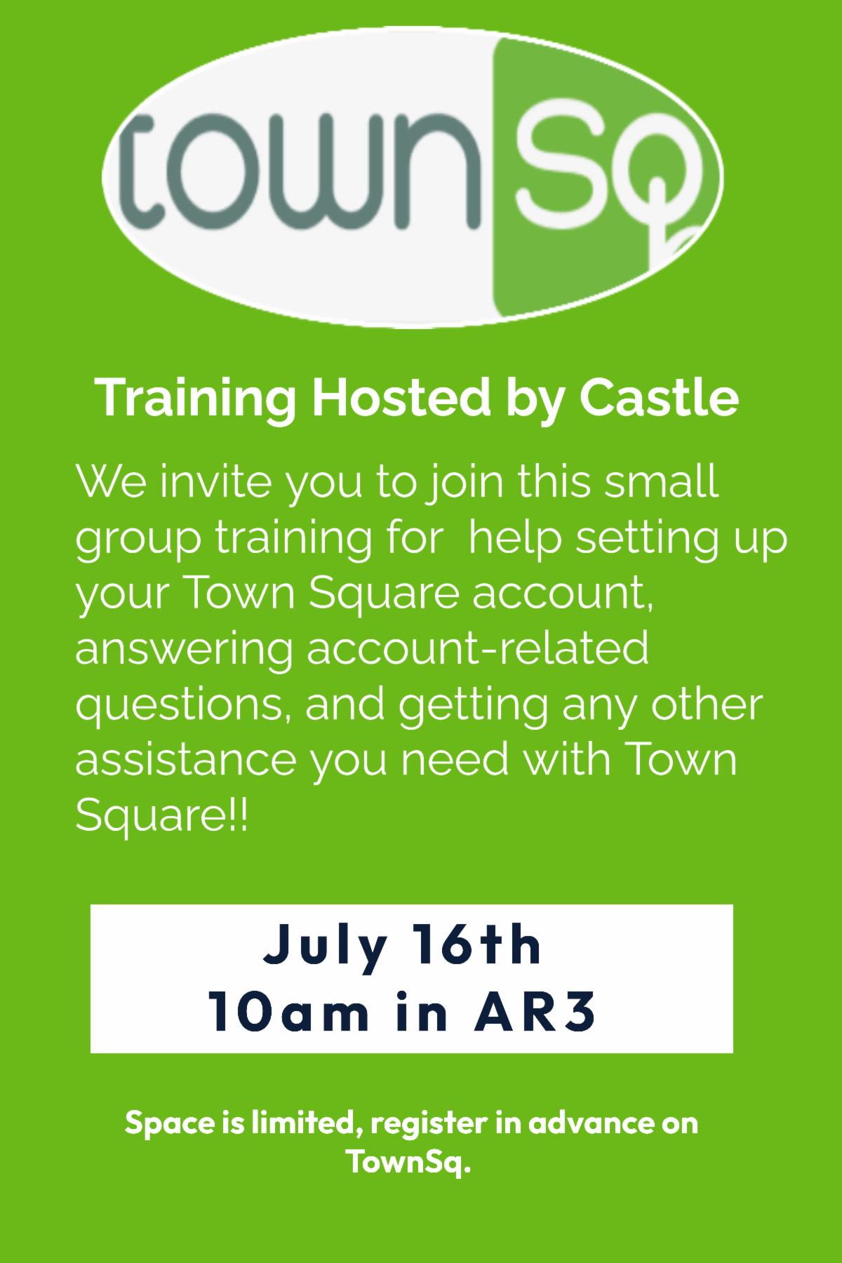 LIFESTYLE/HOA ORGANIZED EVENT UPDATES AND REMINDERS