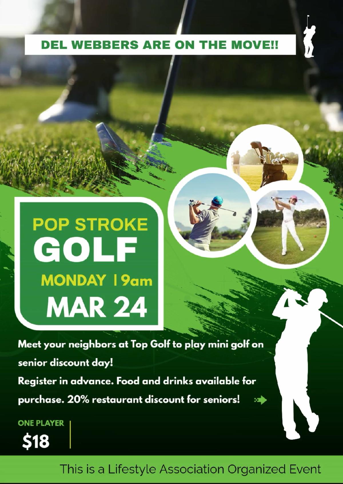 Pop Stroke Golf Meetup 3/24/25