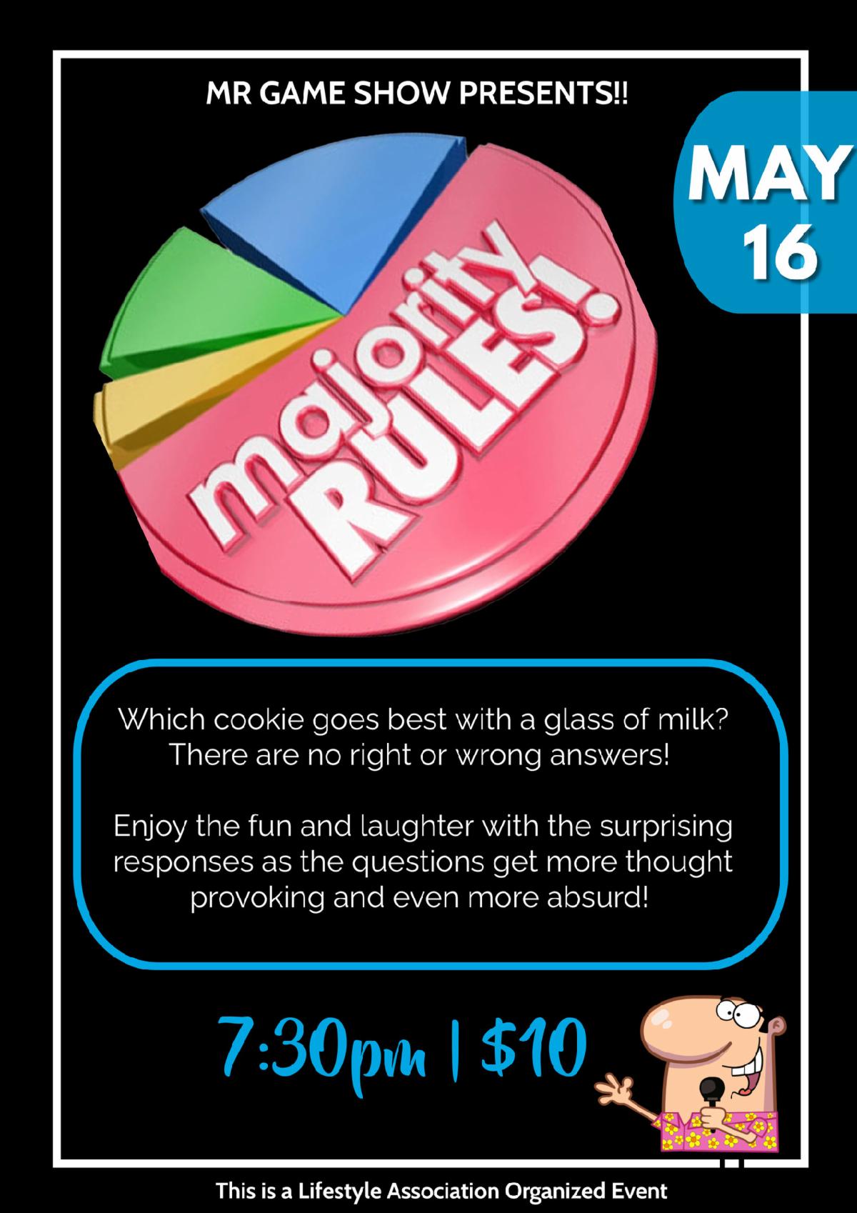 Majority Rules Game Show 5/16/25