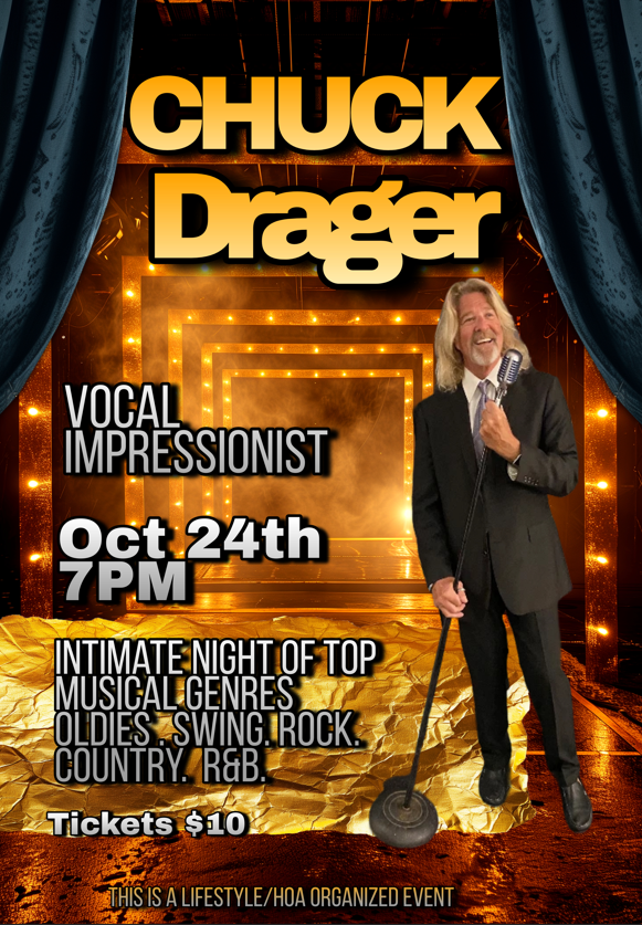 Chuck Drager Vocal Impressionist 10/24/24