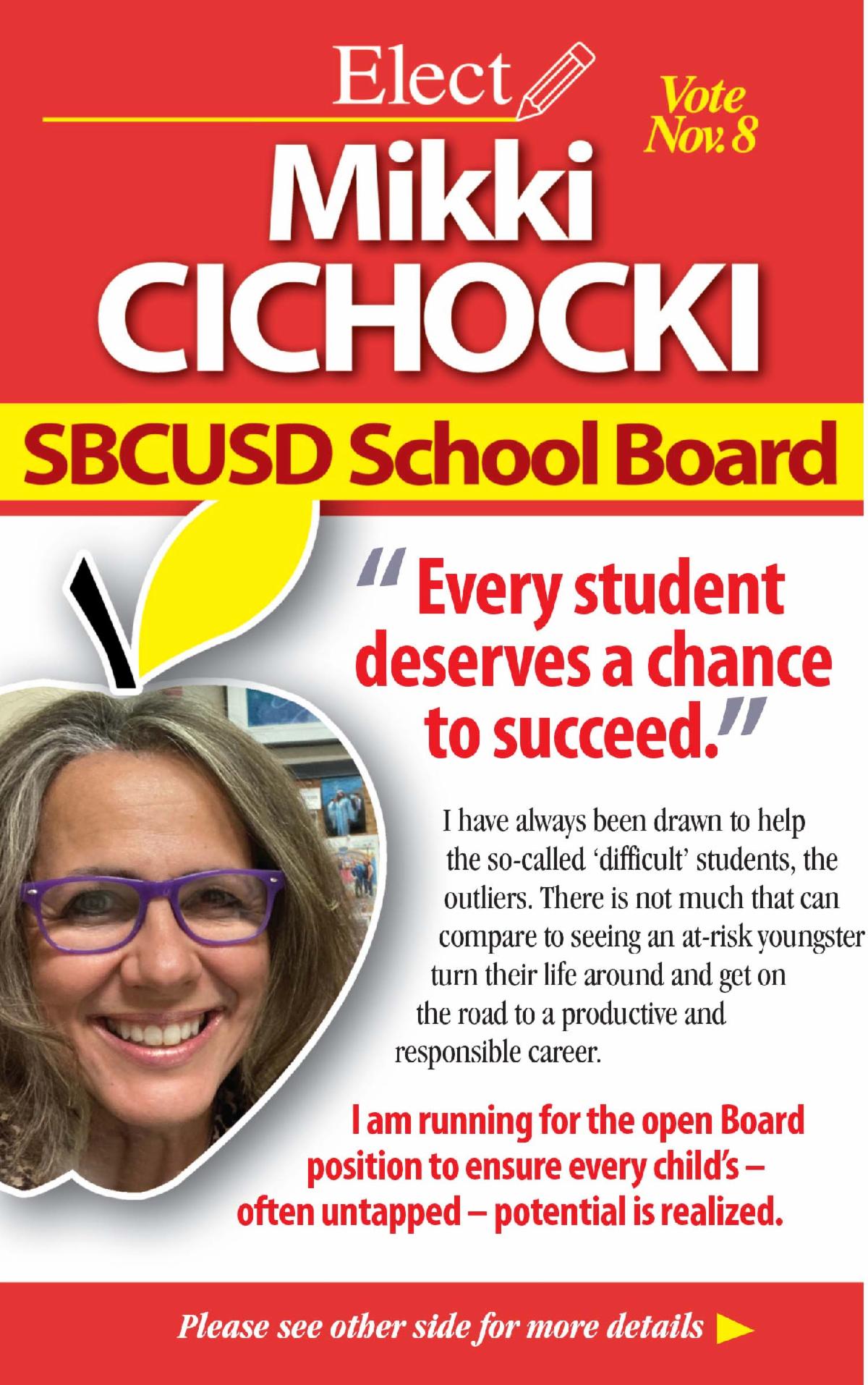 Mikki Cichocki Receives Teacher of the Year Award