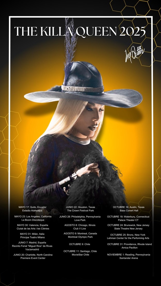 IVY QUEEN ANNOUNCES HER HIGHLY ANTICIPATED “KILLA QUEEN TOUR”