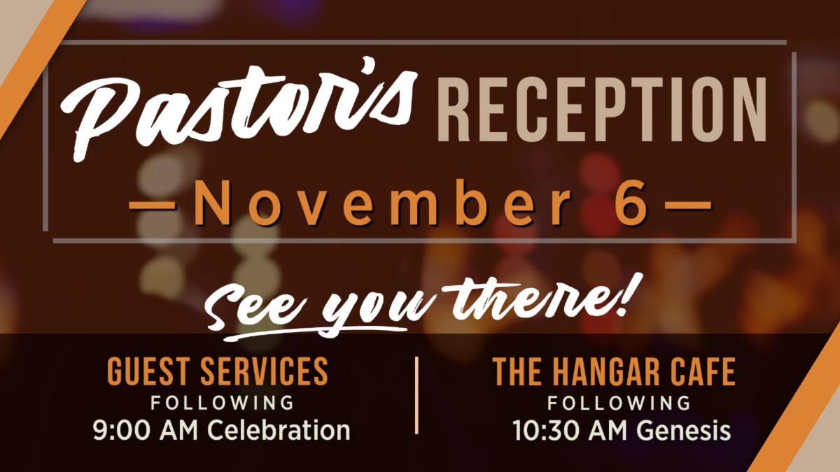 Pastor's Reception & Wilton 101 Reunion Sunday!