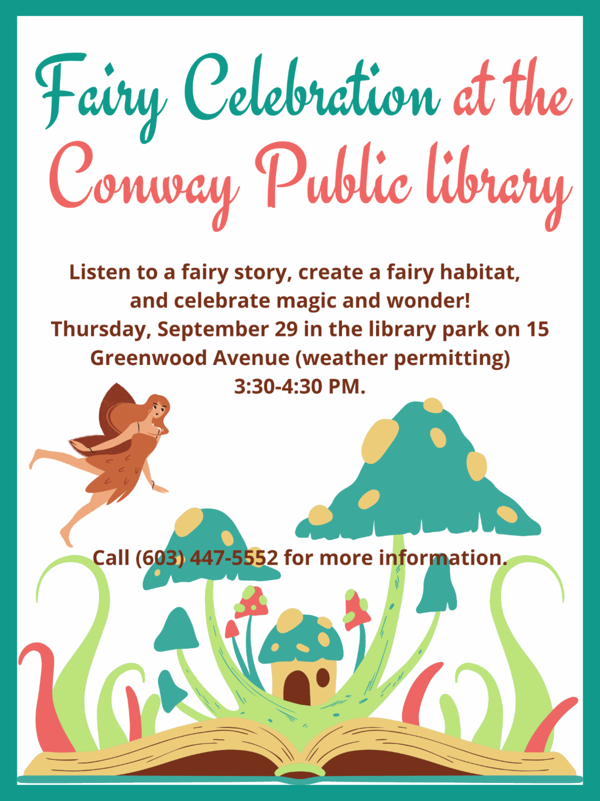 Conway Public Library September Newsletter